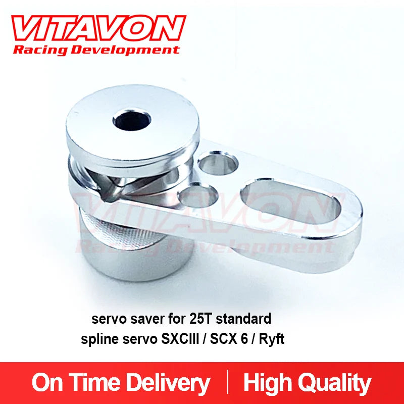 VITAVON SCX3030 SCX6 Alu Servo Saver For 25T Standard Spline Servo SXC
