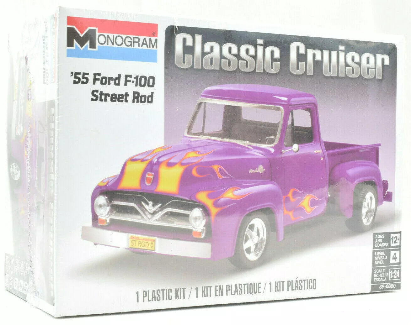 REVELL 85-0880 1/24 1955 Ford F-100 Pickup Street Rod