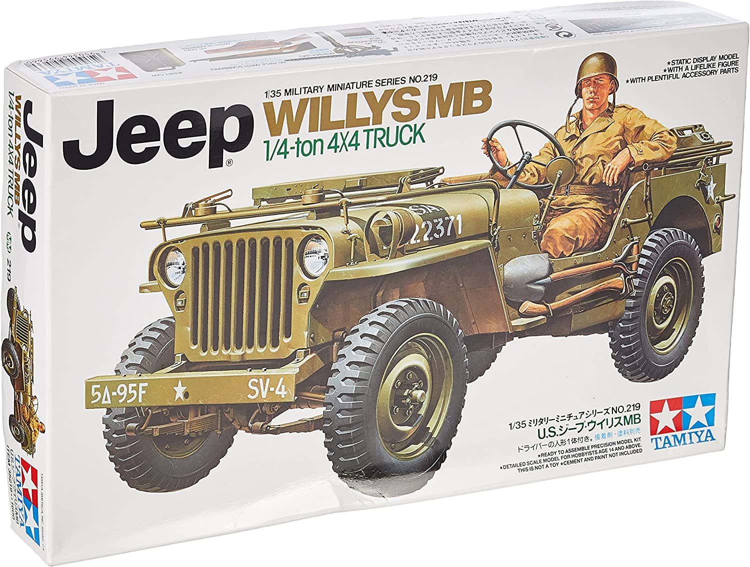 TAMIYA 35219 1/35 Jeep Willys MB 1/4Ton