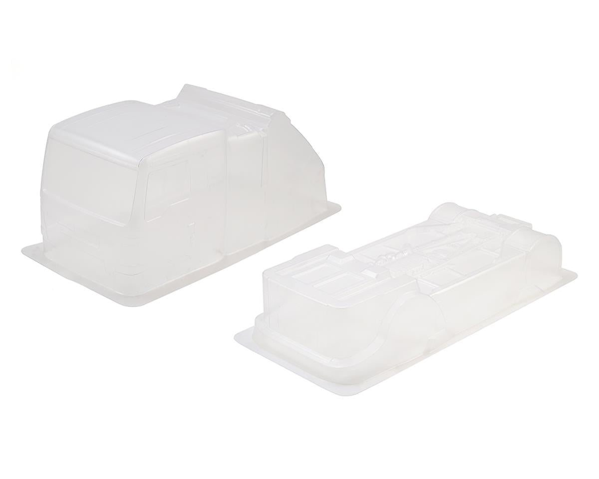 TAMIYA 51606 Tamiya Team Hahn Racing MAN TGS Semi Truck Body Set (Clea